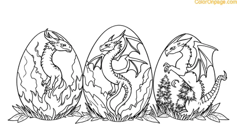 minecraft dragon egg coloring page
